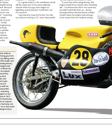 Kim Newcombe’s Konig 500 - PressReader