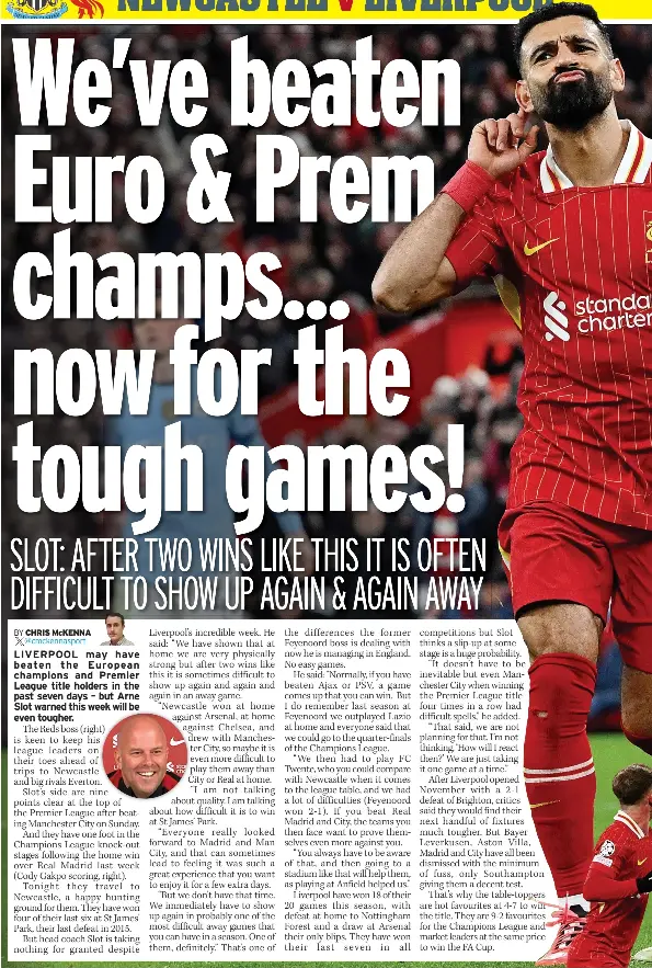 We’ve beaten Euro & Prem champs... now for the tough games! - PressReader