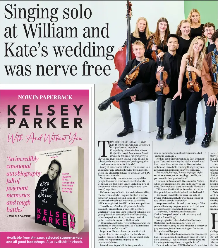 Singing solo at William and Kate’s wedding was nerve free - PressReader