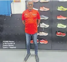 Poobie Naidoo logged countless kilometres - PressReader