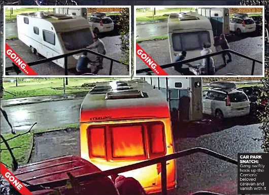 Towed away at 1am... police probe spate of luxury caravan heists ...