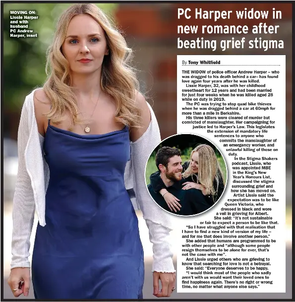 PC Harper widow in new romance after beating grief stigma - PressReader