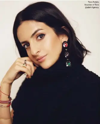Tara Zadeh Sets Up Agency With Focus on the MENA Region - PressReader