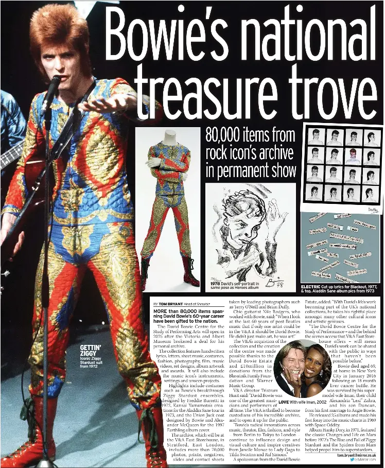 Bowie’s national treasure trove - PressReader