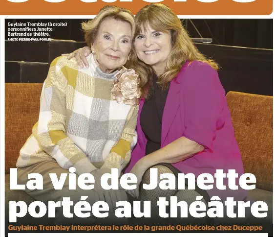 La vie de Janette portée au théâtre - PressReader
