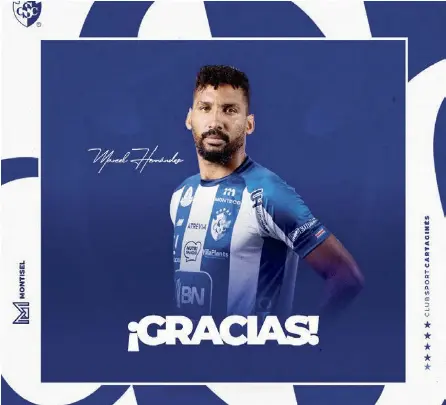 Marcel jura con lágrimas amor eterno al Cartaginés - PressReader