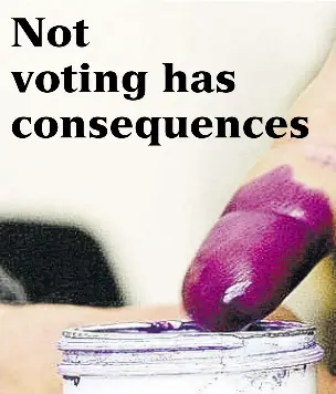 Not voting has consequenc­es - PressReader