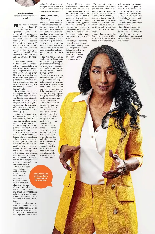 Hyman: ‘En este libro está mi vida, mi experienci­a y mis errores ...