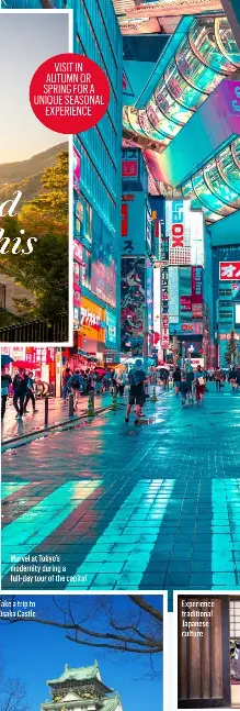 See JAPAN’S ancient and modern WONDERS on this immersive tour - PressReader