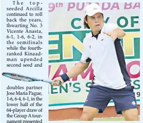 Arcilla, Kinaadman seal Brookside Open finale - PressReader