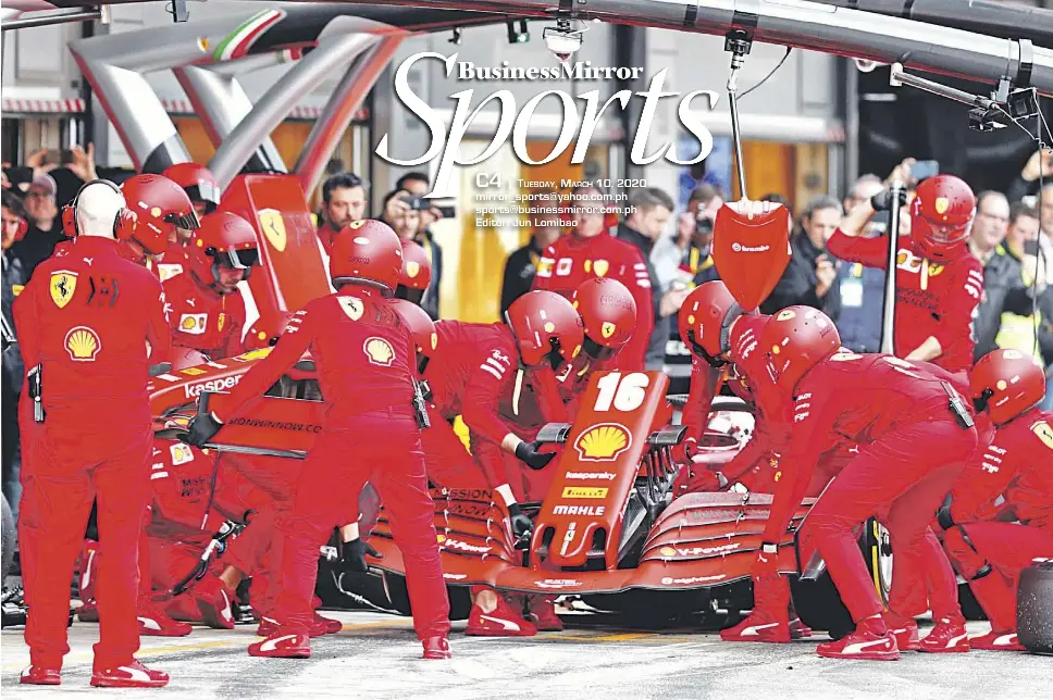 CLOUD OF SUSPICION, CONCERN SHROUD F1 - PressReader