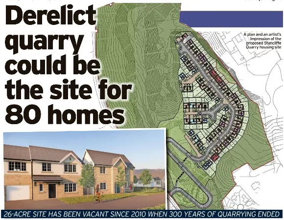 Derelict quarry could be the site for 80 homes - PressReader
