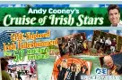 Special offer: Book your spot on Andy Cooney's Cruise of Irish Stars! - PressReader