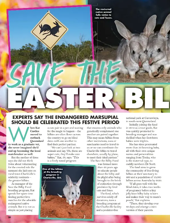 SAVE THE EASTER BILBY! - PressReader