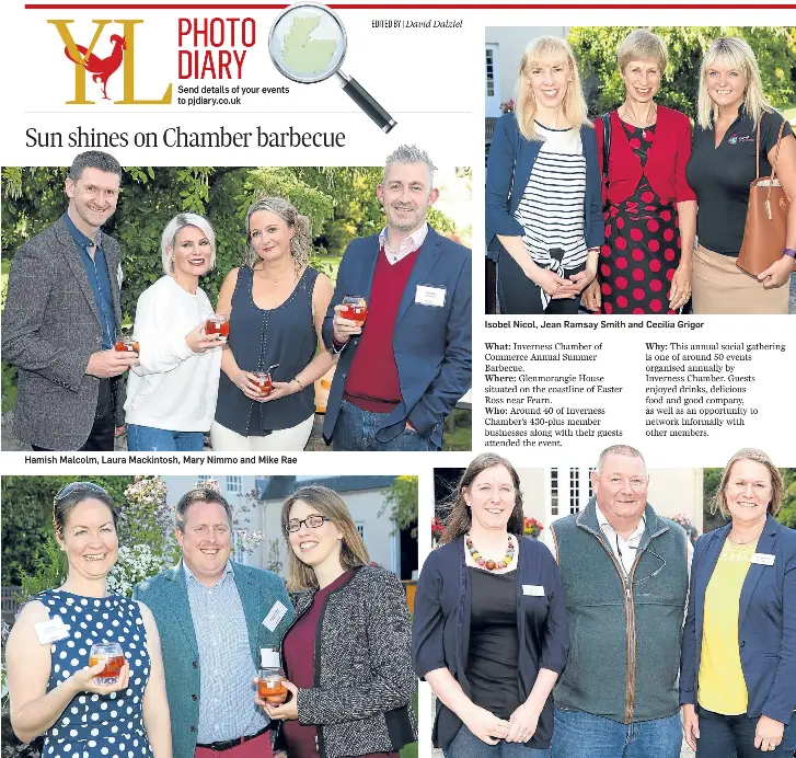 Sun shines on Chamber barbecue - PressReader