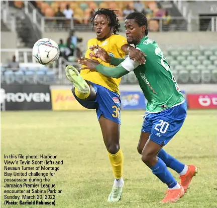 Bernard wary of target on Harbour View’s back - PressReader