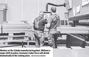 Germany labor force shrinking, ending era of rising prosperity ...