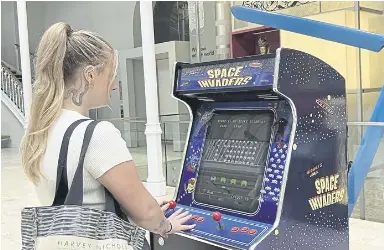 It’s Game On as I take my kid on at Space Invaders - PressReader