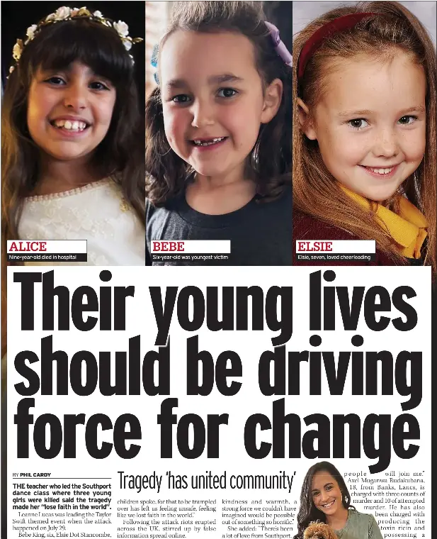 Their young lives should be driving force for change - PressReader