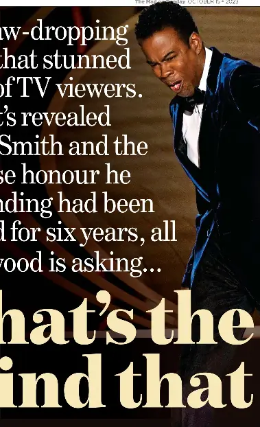 What’s the real story behind that Oscars slap? - PressReader