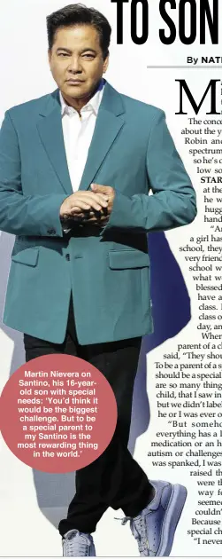 Martin Nievera opens up about being a ‘special parent’ to son Santino ...