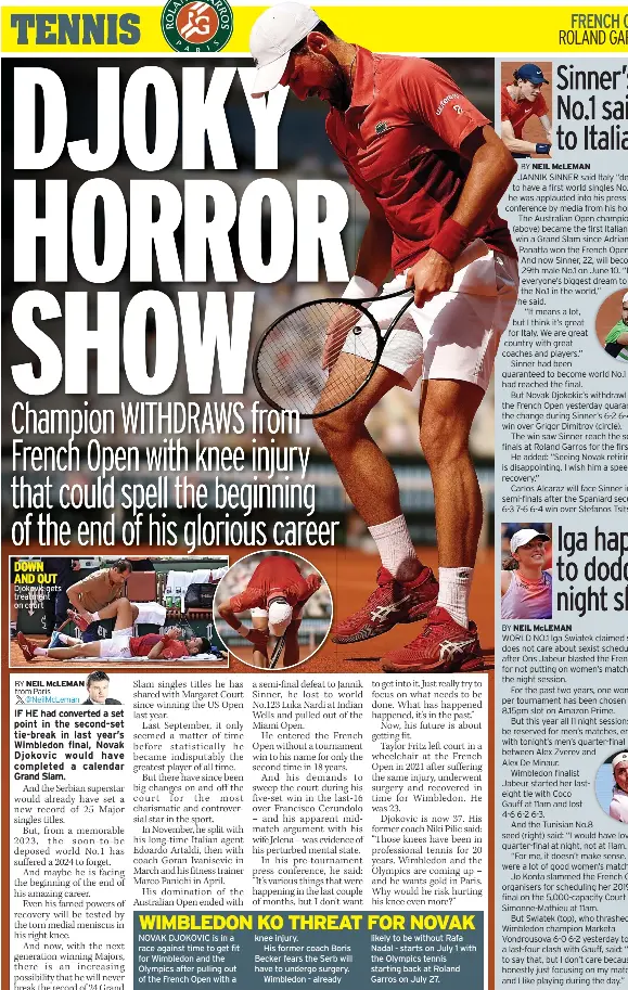 DJOKY HORROR SHOW - PressReader