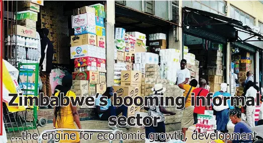 Zimbabwe’s booming informal sector - PressReader