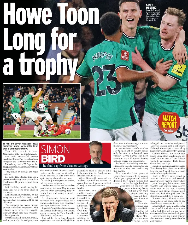 Howe Toon Long for a trophy - PressReader