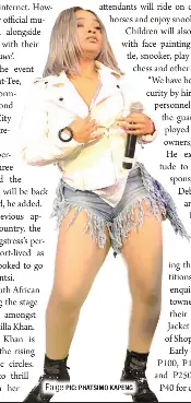 Paige headlines Ghetto Spring Fest - PressReader