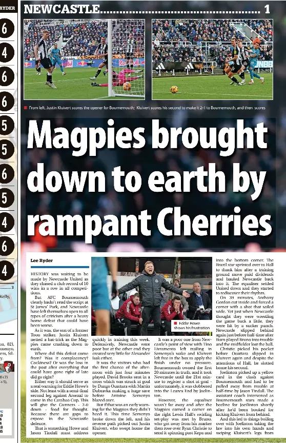Magpies brought down to earth by rampant Cherries - PressReader