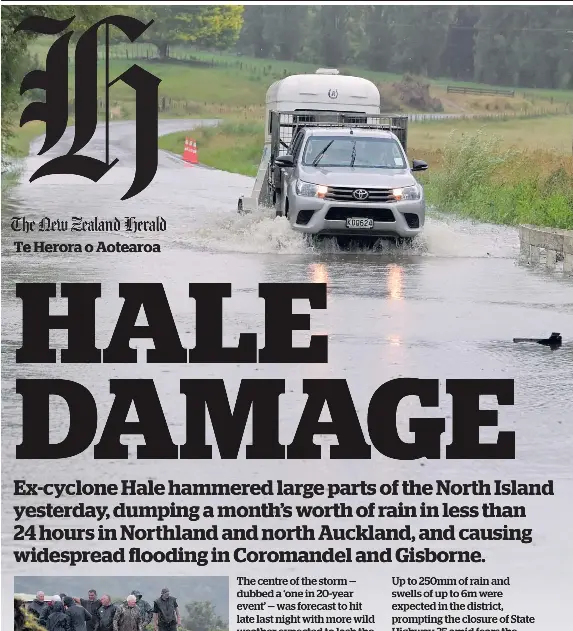 HALE DAMAGE - PressReader