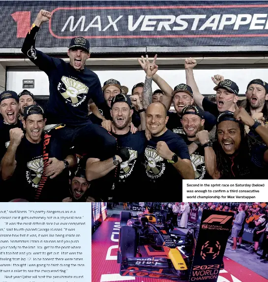 2 Verstappen joins the Saturday champions club - PressReader