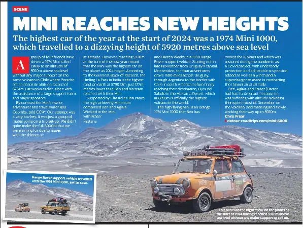 MINI REACHES NEW HEIGHTS - PressReader