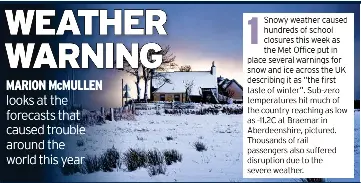 WEATHER WARNING - PressReader