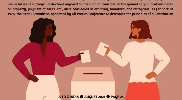 Story of Adult Suffrage in India - PressReader