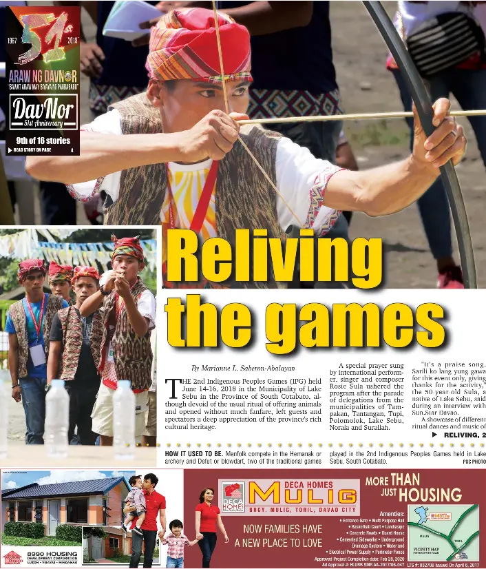 Reliving the games - PressReader