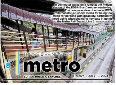 MMDA slammed for ‘steep’ PWD ramp - PressReader