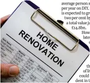Squeeze affecting vital home repairs | The Scarboroug­h News | PressReade­r