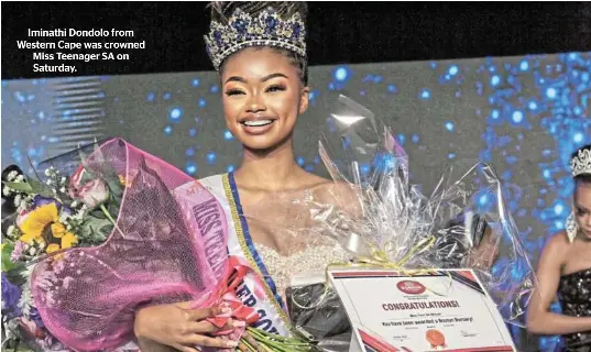 Miss Teenager SA’s small steps to change the world - PressReader