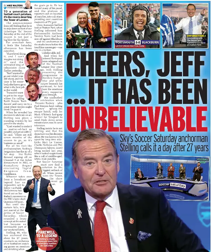 CHEERS, JEFF ...IT HAS BEEN UNBELIEVAB­LE - PressReader