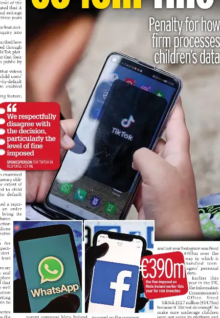 App gets a Tiking off.. & €345m fine - PressReader