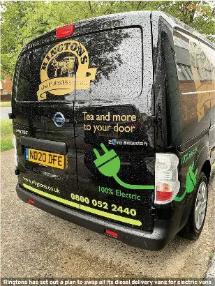 Ringtons begins drive for fleet of all-electric vans - PressReader