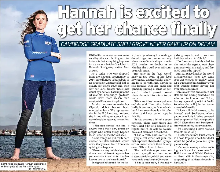 Hannah is excited to get her chance finally - PressReader