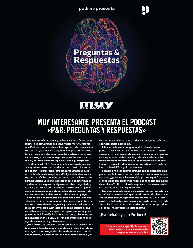 MUY INTERESANT­E PRESENTA EL PODCAST «P&R: PREGUNTAS Y RESPUESTAS» - PressReader