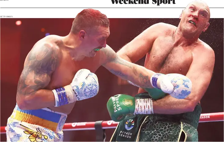 ‘Lean wolf ’ Usyk joins boxing’s pantheon, his legacy undisputed ...