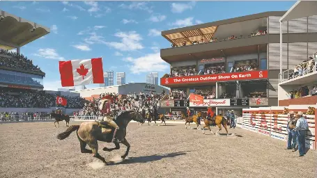 Rooftop patio to overlook rodeo grounds - PressReader