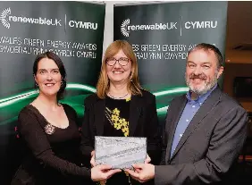 Celebratin­g the winners at the Wales Green Energy Awards - PressReader