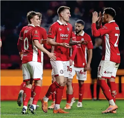 Struber praises hat-trick hero Riis after Watford cup win - PressReader