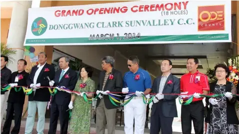 Donggwang launches golf and country club - PressReader