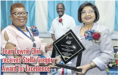 Jean Lowrie Chin receives Stella Gregory Award for Excellence - PressReader